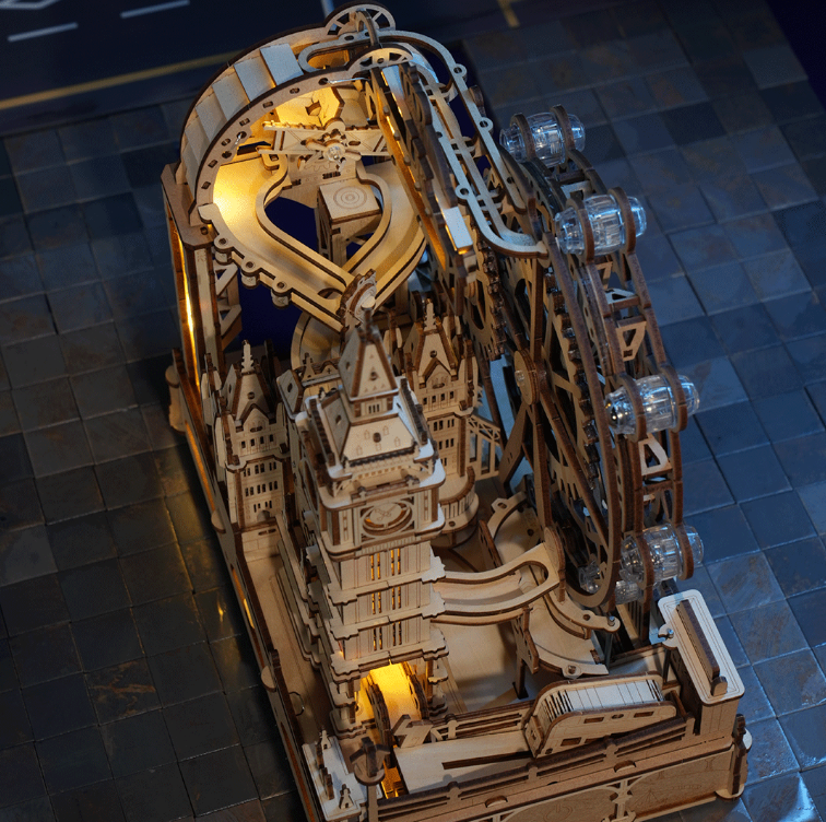 Robotime trebyggesett for voksne | Kulebane London | Sunne Leker ...